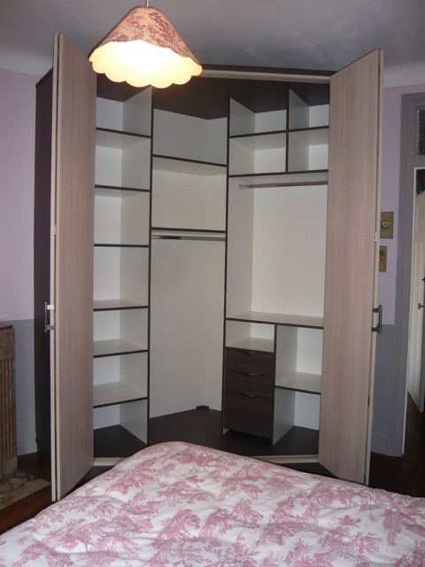 Dressing d'angle - Dijon - par VERSION BOIS | Houzz