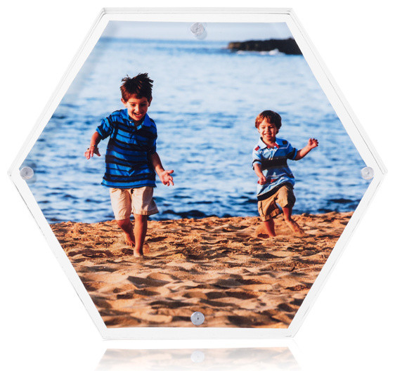 Hexablox Picture Frames - Stack-able Hexagon Block Frames - Modern ...