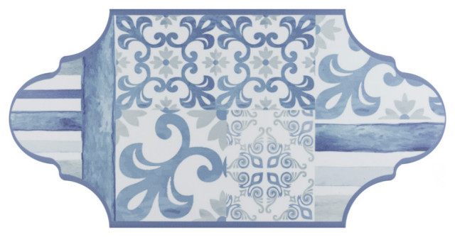 Royal Garden Provenzal Porcelain Floor and Wall Tile Sample ...
