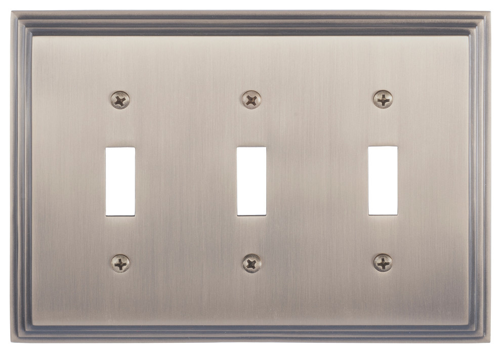 Classic Steps Triple Switch - Traditional - Switch Plates And Outlet ...