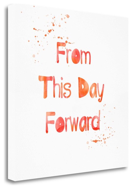 "From This Day Forward" By Linda Woods, Giclee Print On Gallery Wrap ...