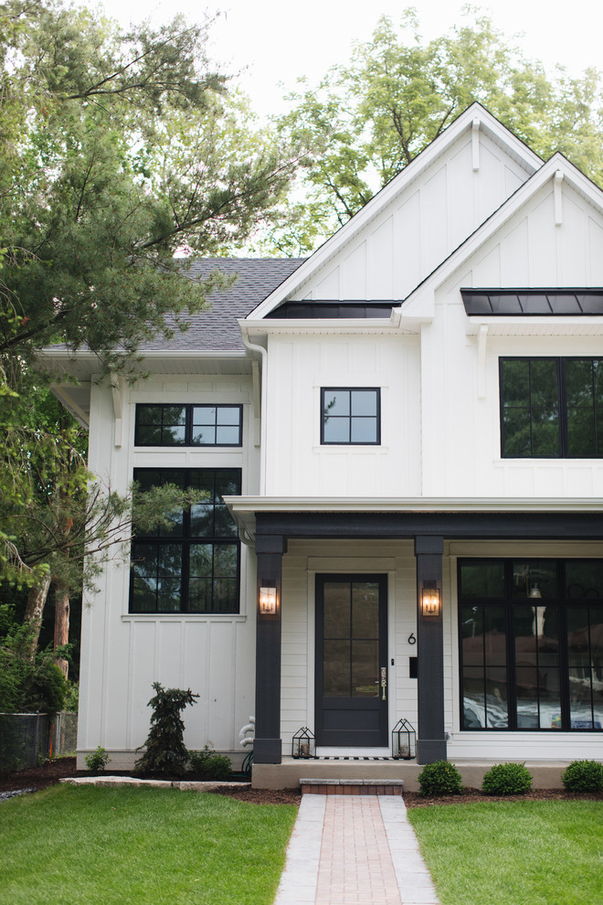 Melody Ln, Naperville, IL - Farmhouse - Exterior - Chicago - by M House ...
