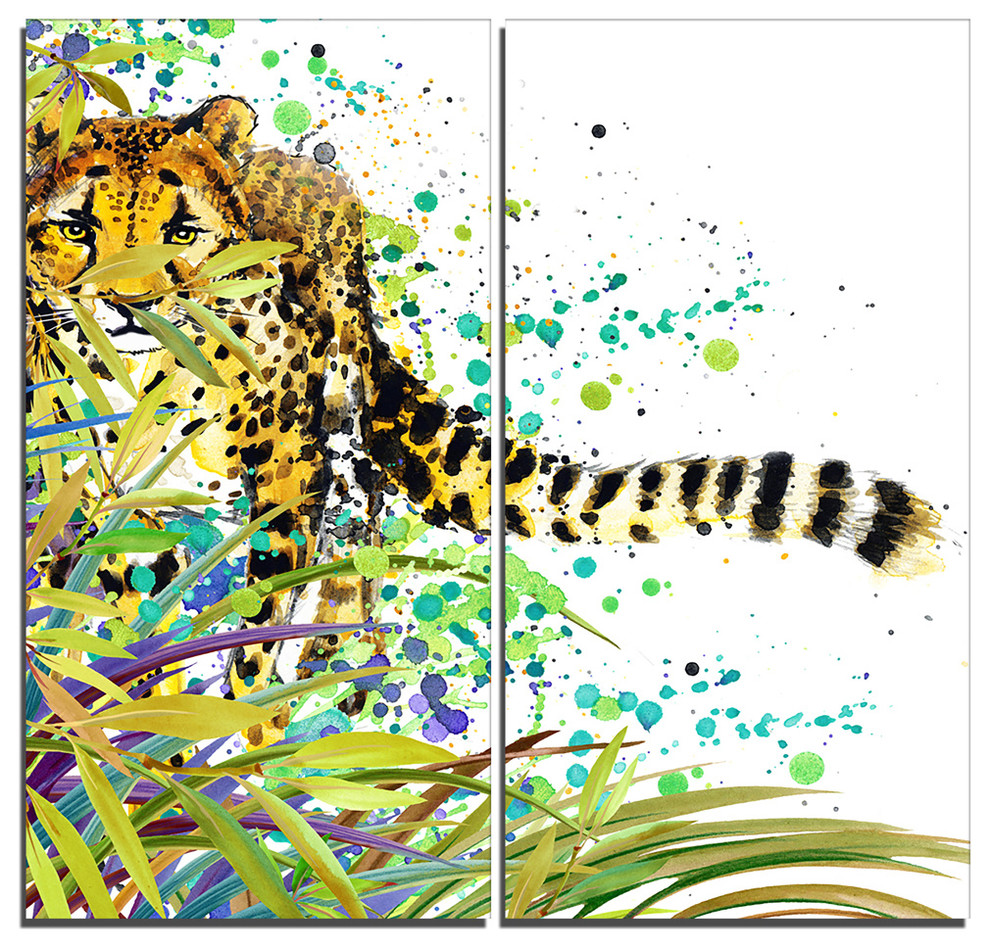 "The Predator" Animal Canvas Artwork - Modern - Fine Art Prints - by ...