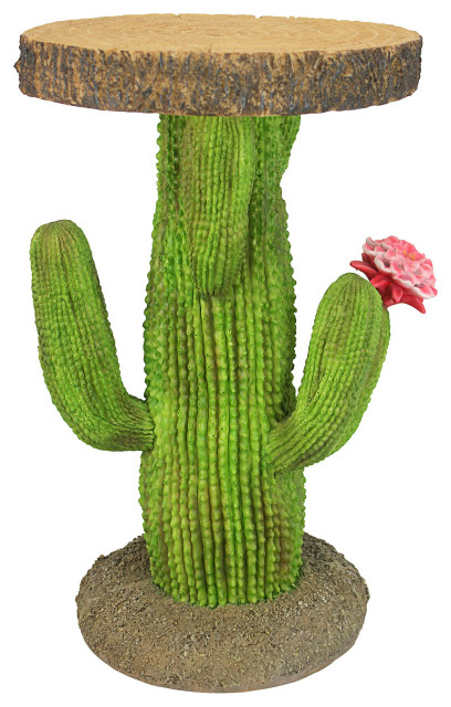 Saguaro Cactus Arizona Desert Sculptural Table - Southwestern - Outdoor ...