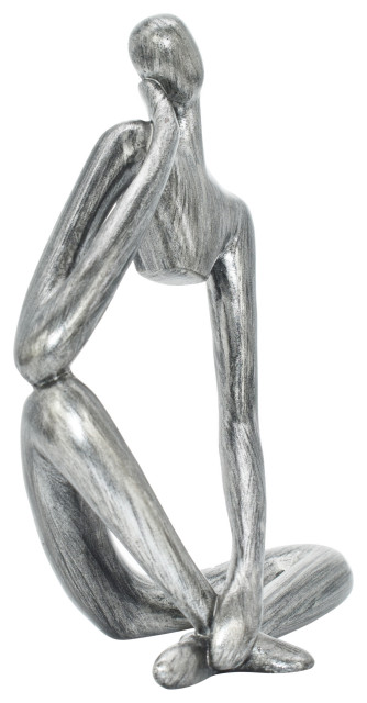 Adam & Friends Home Decor Thinking Man Sculpture | 1-Piece ...