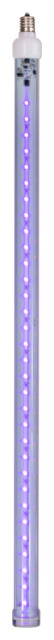 24" Purple C9 LED SnowFall Tube 5-Pack - Contemporary - Holiday ...