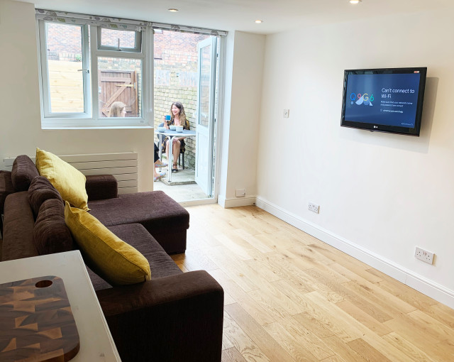 Construction of small AIRBNB from scratch. - Living Room - London - by ...