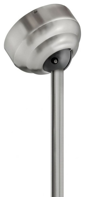 6 Inch Sloped Ceiling Canopy Kit-Satin Steel Finish - Ceiling Fans ...