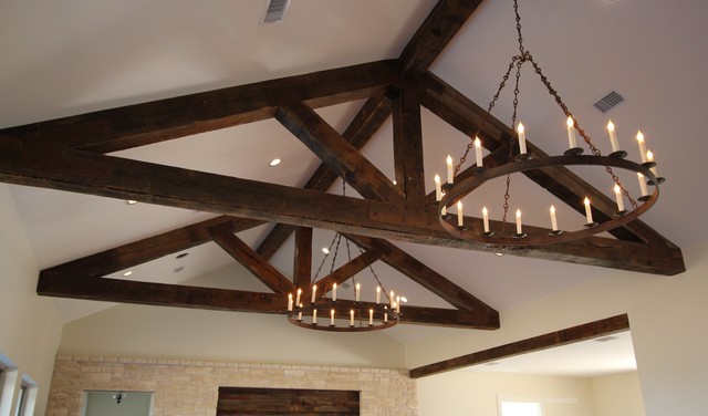 KING PIN TRUSSES - Farmhouse - Austin - by 3C Heritage Craftsman ...