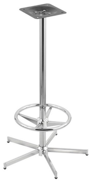 Holland L216 03 Anaheim Ducks 42x36" Pub Table - Chrome - Contemporary ...