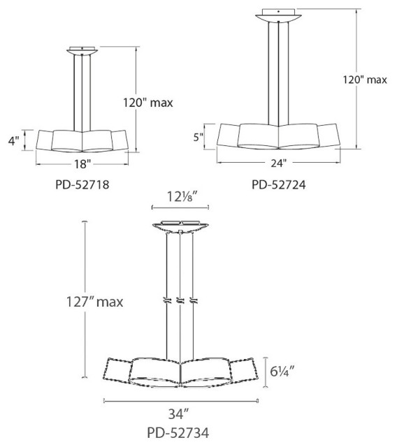 Modern Forms Marimba LED Chandelier, 24" - Contemporary - Chandeliers ...