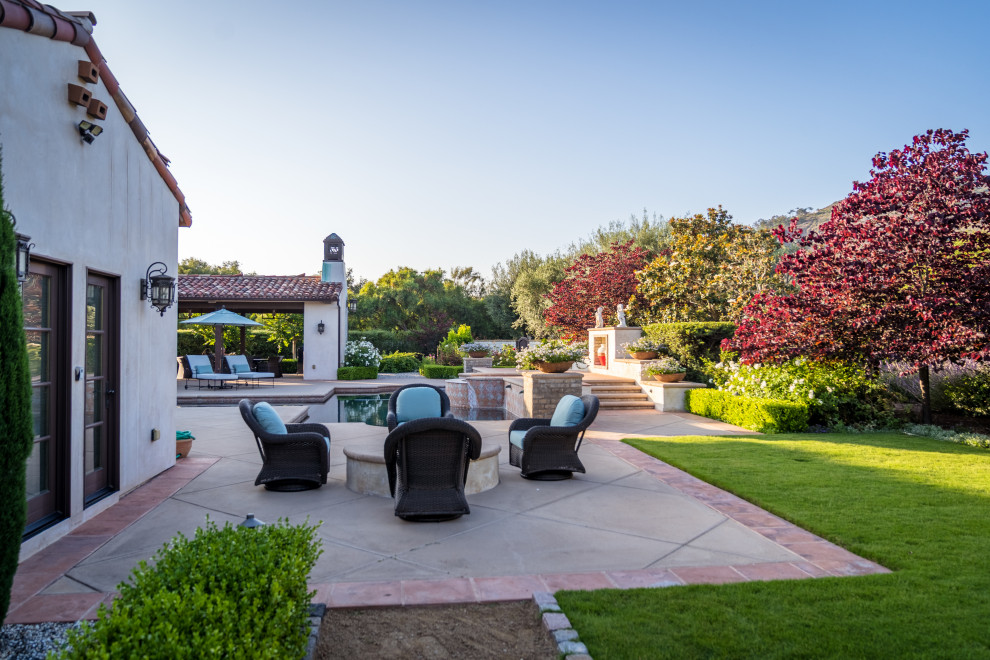 Rancho Santa Fe, Parterre Gardens - Mediterranean - Landscape - San Diego - by Evoscapes, Luxury ...