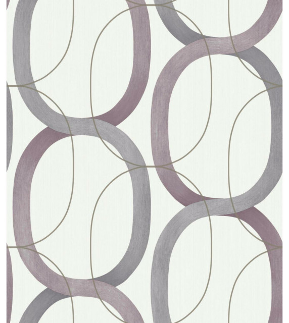 Interlock Wallpaper - Contemporary - Wallpaper - by York Wallcoverings ...