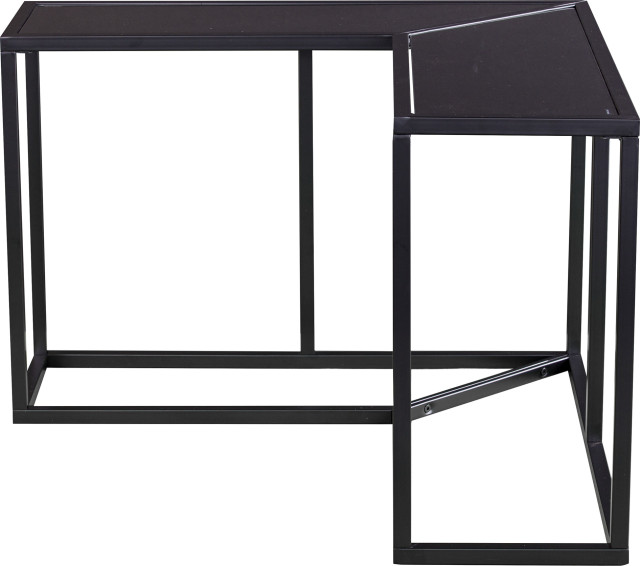 Selinia Contemporary Wrap Around End Table - Transitional - Side Tables ...