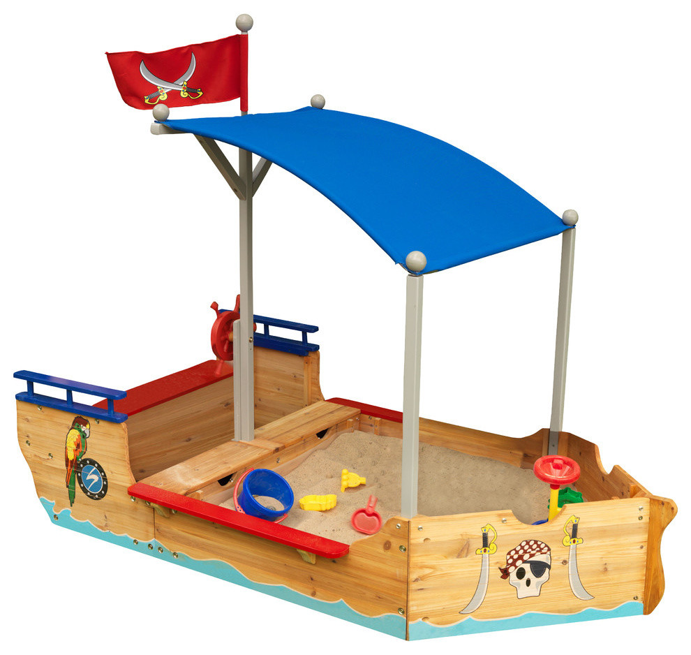 Pirate Sand Boat Toy - Beach Style - Sandboxes And Sand Toys - by ...