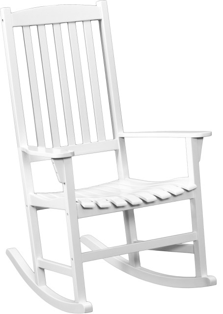 Hardwood Porch Rocker - Transitional - Outdoor Rocking Chairs - by ...