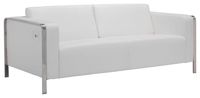 Zuo Modern Thor Sofa White - Modern - Sofas - by Zuo Modern ...