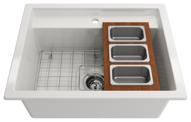 Prep Board Set For Workstation Sinks With 3 Rectangular Stainless Steel ...