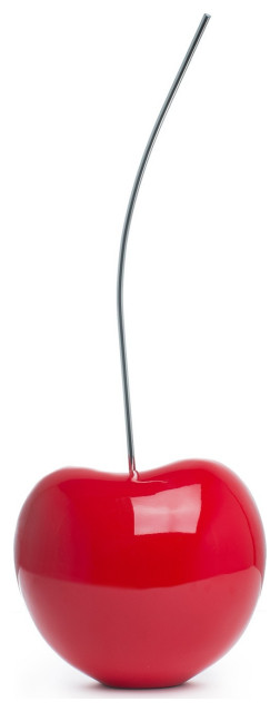 Cherry Resin Handmade Sculpture, Large - Contemporary - Decorative ...