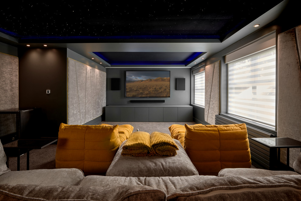 Home Cinema Installation Camberley - Modern - Home Theater - Surrey ...