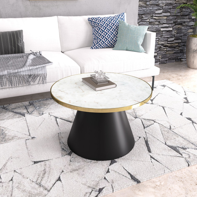 Nuclear Coffee Table White and Black - Contemporary - Coffee Tables ...
