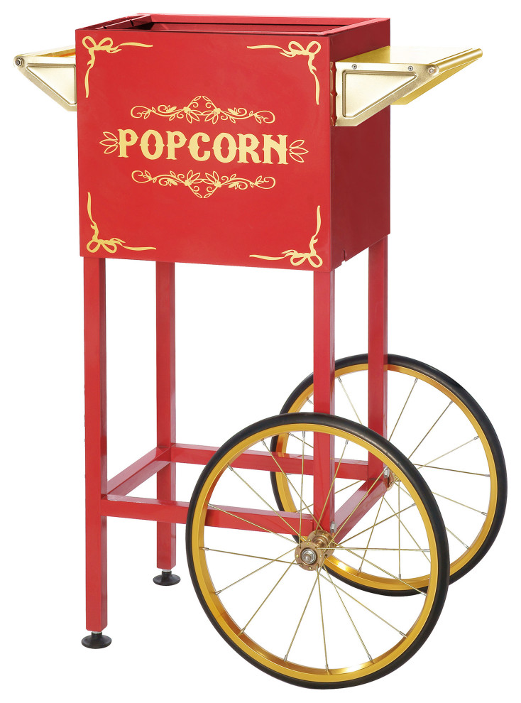 Popcorn Cart Vintage Replacement Stand for 4 to 8-Ounce Poppers With ...