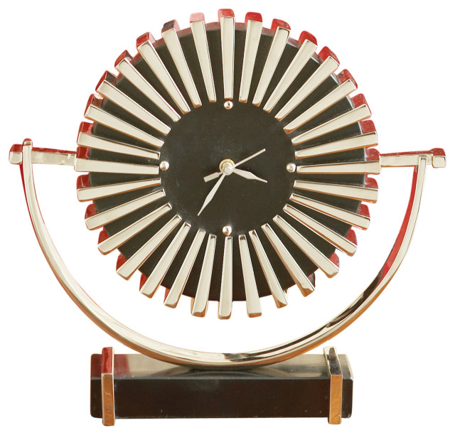 Cog Desk Clock - Contemporary - Desk And Mantel Clocks - by Innovations ...