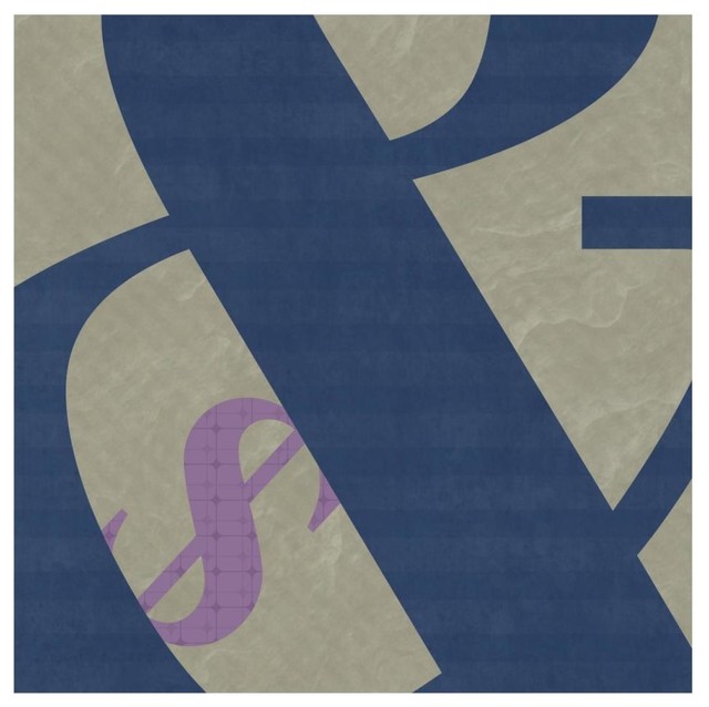 "Type Collage - Stacked Symbols 3" Digital Paper Print by BG.Studio, 20 ...