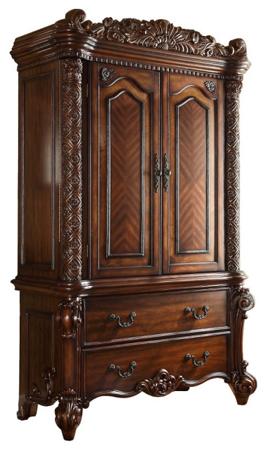 ACM-22007, ACME Vendome TV Armoire, Cherry - Victorian - Entertainment ...