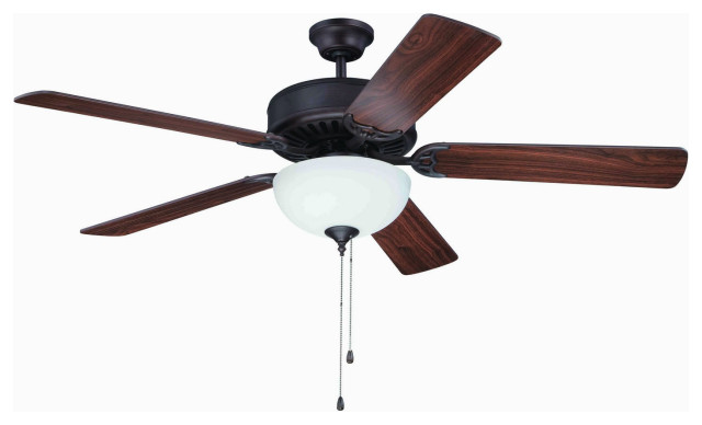 Craftmade C201ABZ 52`` Ceiling Fan Builder 201 Aged Bronze Brushed ...