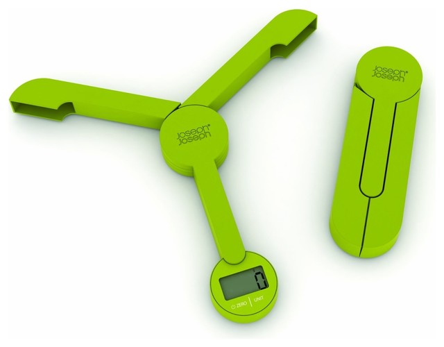 Joseph Joseph TriScale Green Compact Folding Digital Scale ...