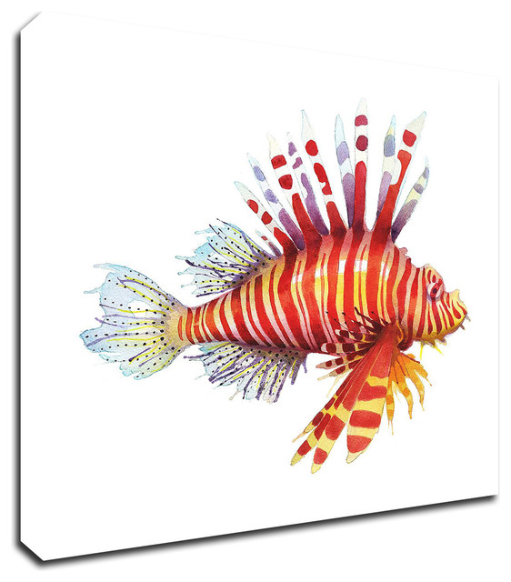 Firefish by Sam Nagel, Print on Canvas, Ready to Hang - Beach Style ...