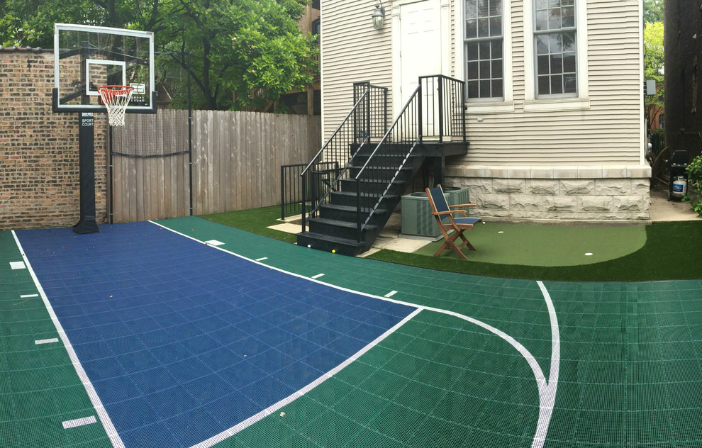 Great Home Project: Turn Your Driveway Into a Basketball Court