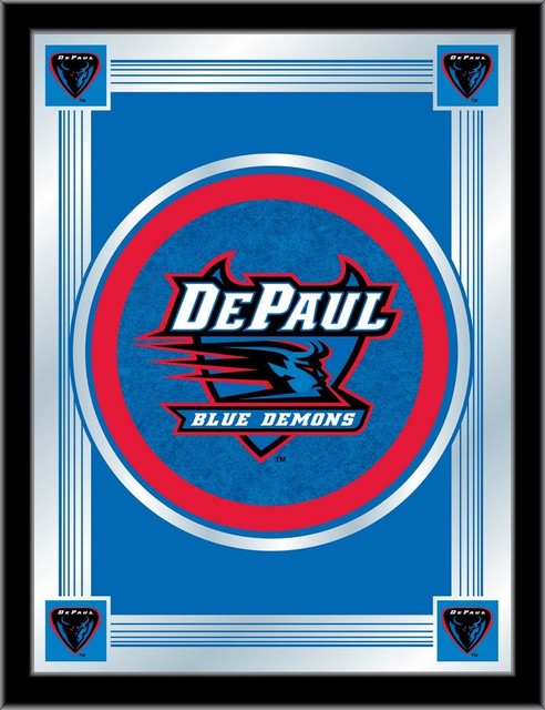 DePaul Logo Mirror - Contemporary - Wall Accents - by GwG Outlet | Houzz