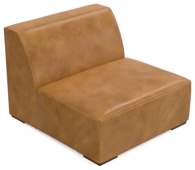 Rex Center Armless Sofa Module - Contemporary - Armchairs And Accent ...