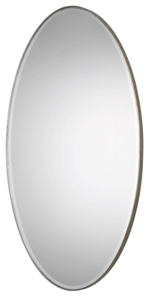 Uttermost Petra Oval Mirror - Contemporary - Wall Mirrors - by Hudson ...