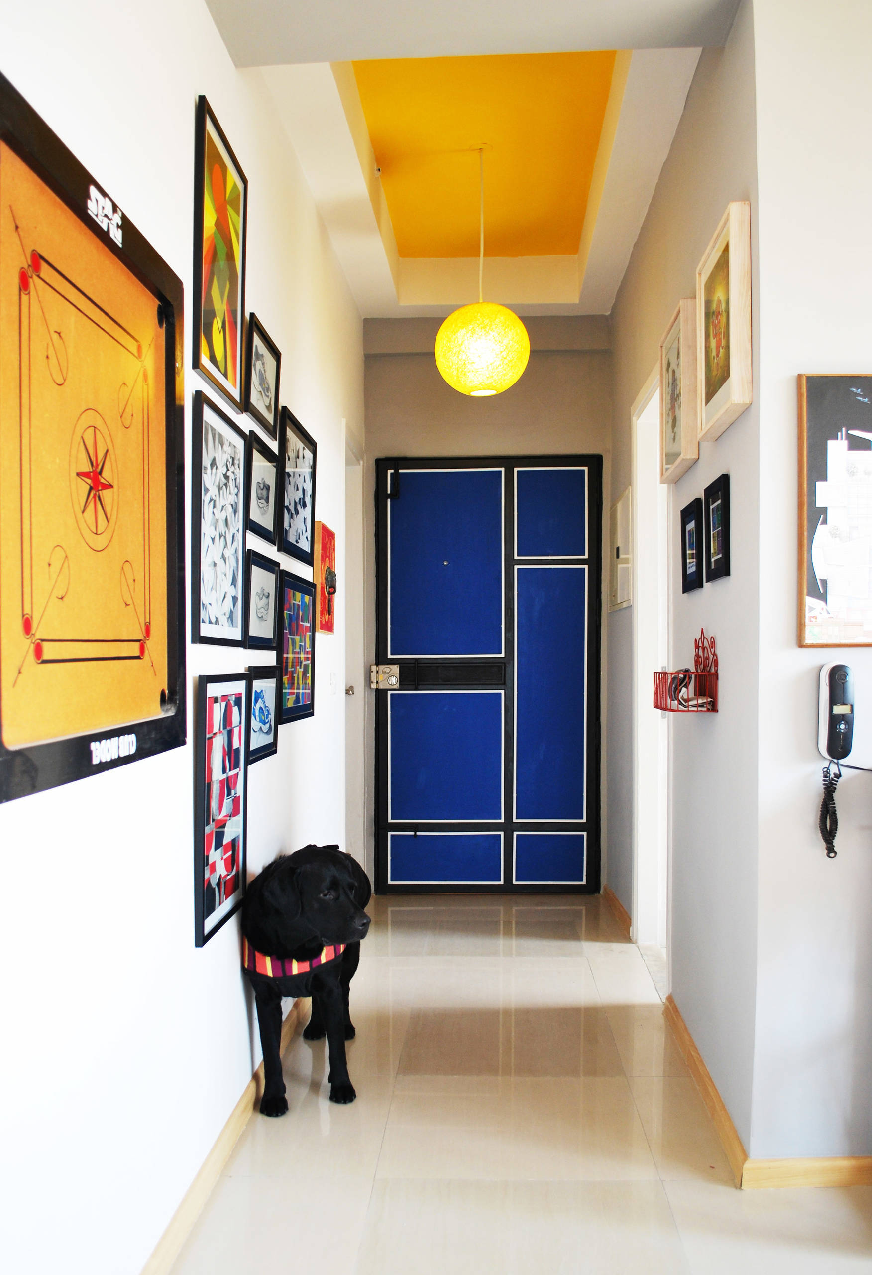 Section Corridor Interior Design