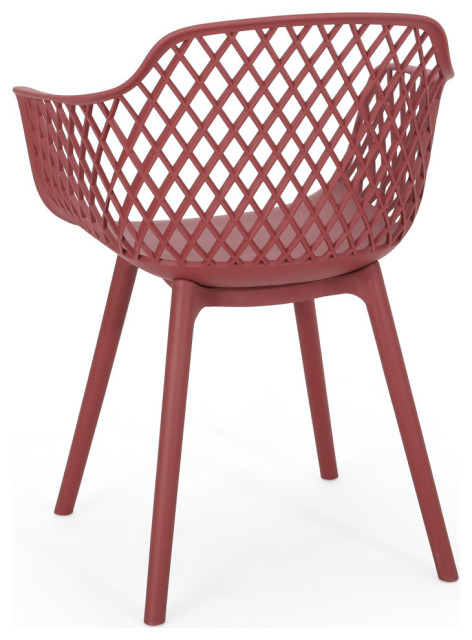 Poppy Outdoor Dining Chair - Midcentury - Outdoor Dining Chairs - by ...