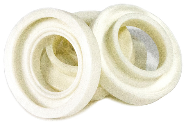 200-Pack E12 C7 White Rubber-O Socket Seal Rings - Traditional ...