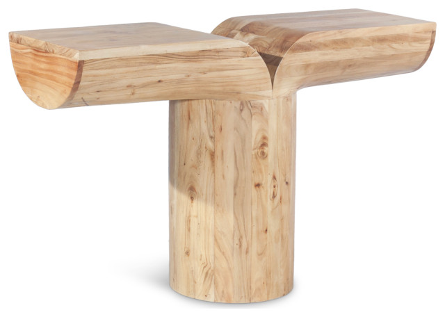 Tee Black Console Table - Rustic - Console Tables - by Meridian ...