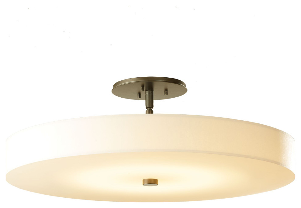 Hubbardton Forge 126805 Disq Large LED Semi-Flush - Transitional ...