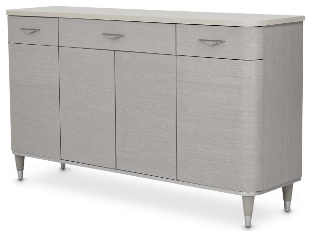 Eclipse Sideboard - Moonlight Gray - Midcentury - Buffets And ...