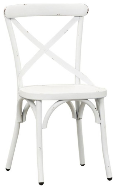 X Back Side Chair - Antique White - Contemporary - Dining Chairs - by ...