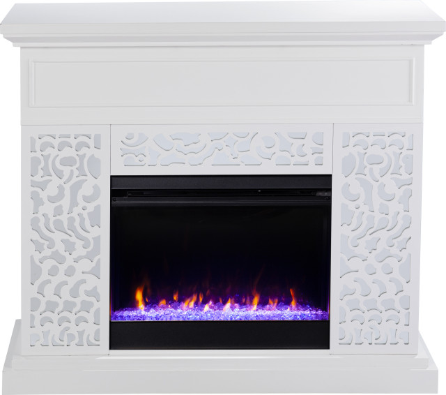 Wansford Color Changing Fireplace - Transitional - Indoor Fireplaces ...