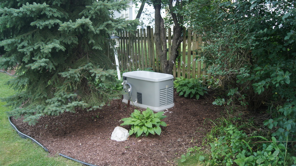 Wheaton Generator Install - Traditional - Landscape - Chicago - by ...