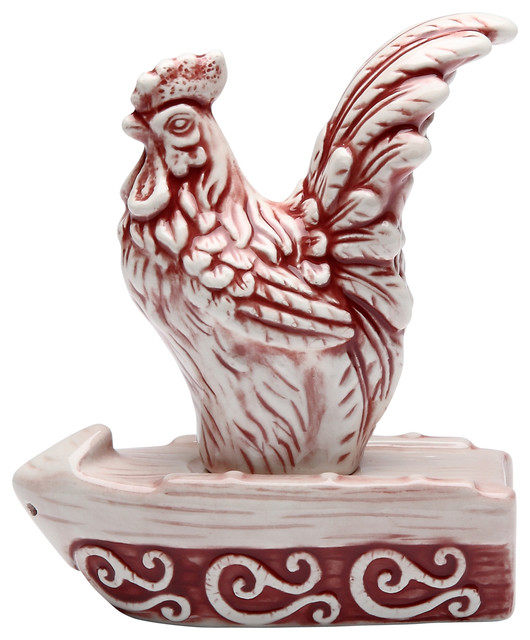 Rooster Wind Indicator Salt and Pepper Shaker - Farmhouse - Salt And ...