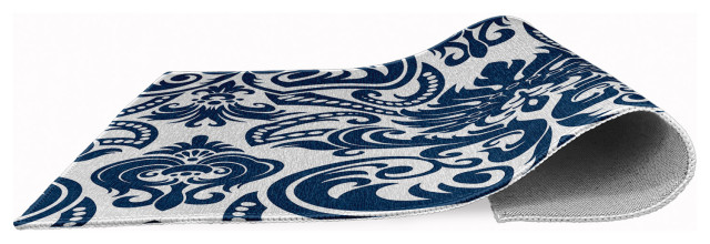 Alexys French Country Chenille Area Rug, 5'x7' - Contemporary - Area ...