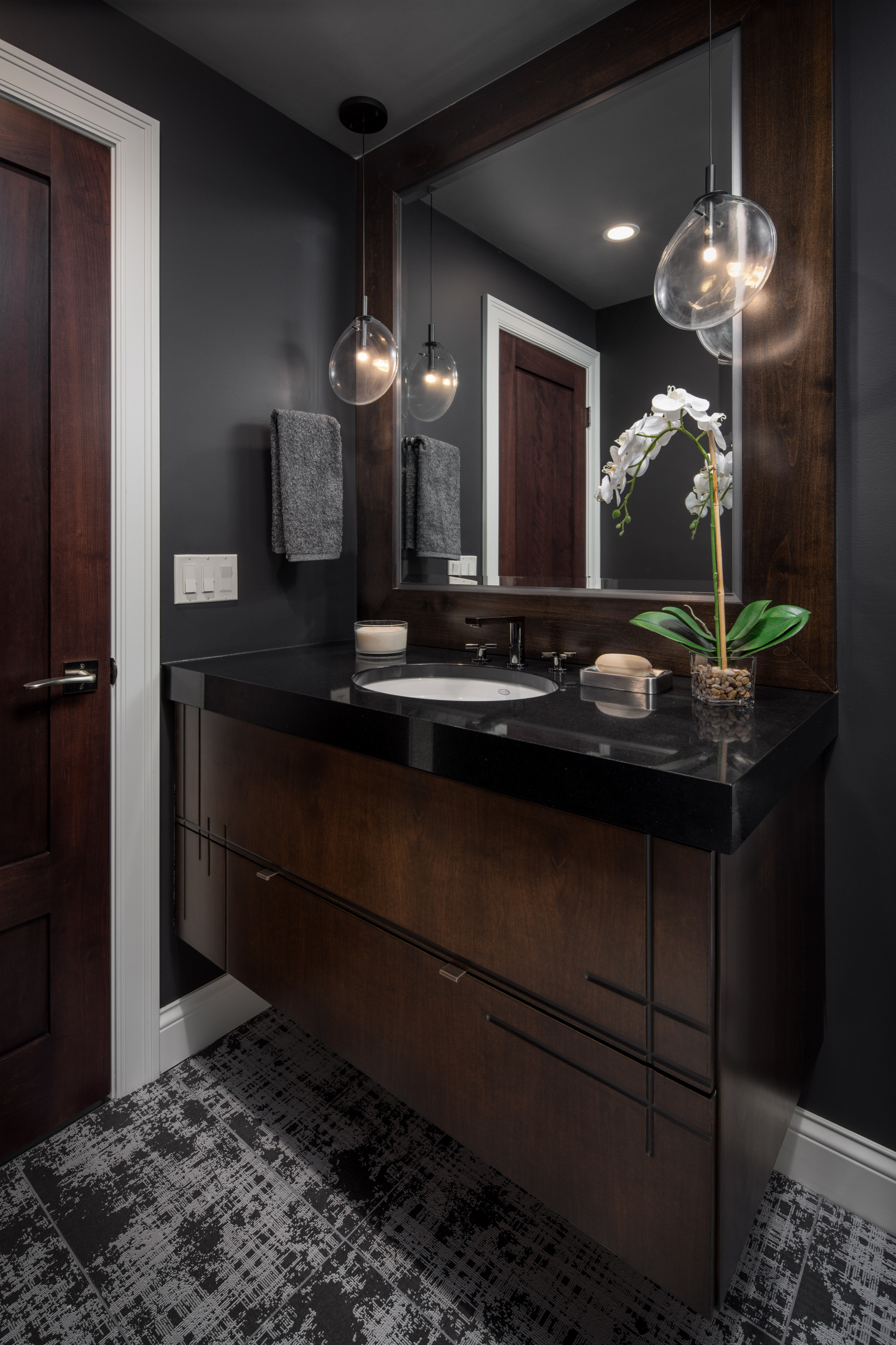Houzz Powder Room Mirror Ideas Space Saving Ideas For Your Bathroom