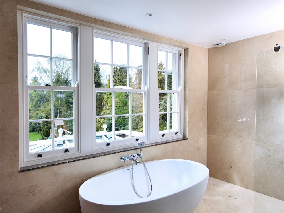 Sash Windows - Traditional - Bathroom - London - by London Timber ...