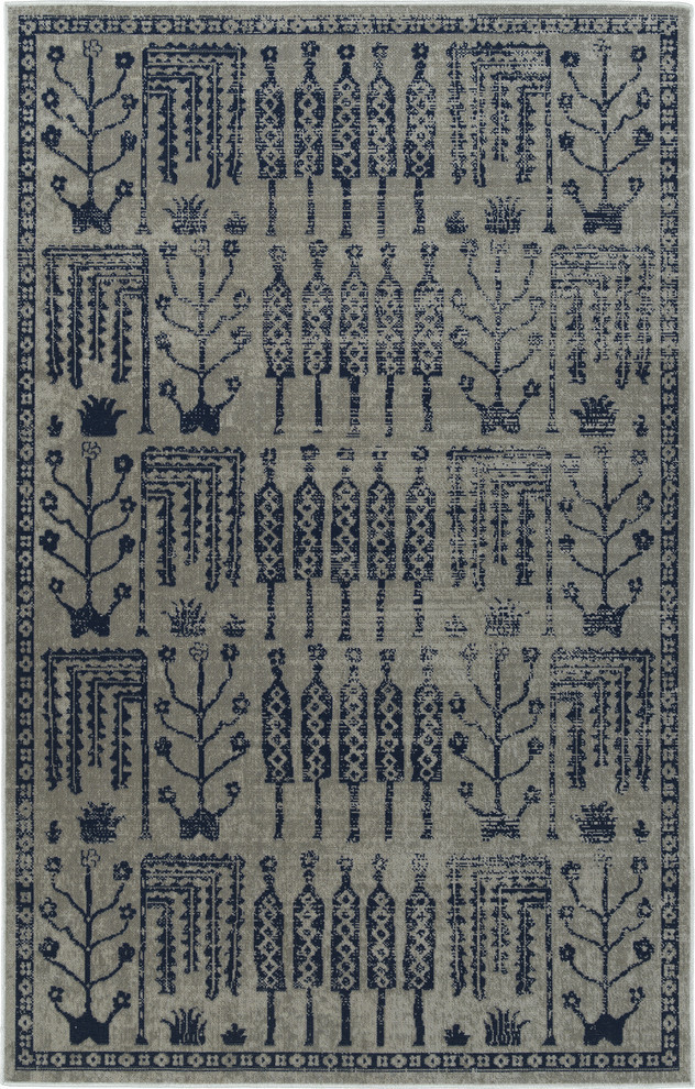 Kaleen Zuma Beach ZUM02 Rug, 5'3"x7'3" - Southwestern - Outdoor Rugs ...